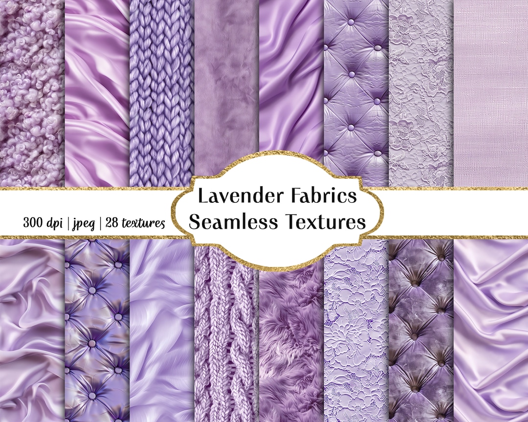Lavender Fabrics Seamless Textures, Commercial Use - Etsy