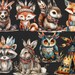 Watercolor Tribal Animals Clipart, PNG Images (digital Download) - Etsy