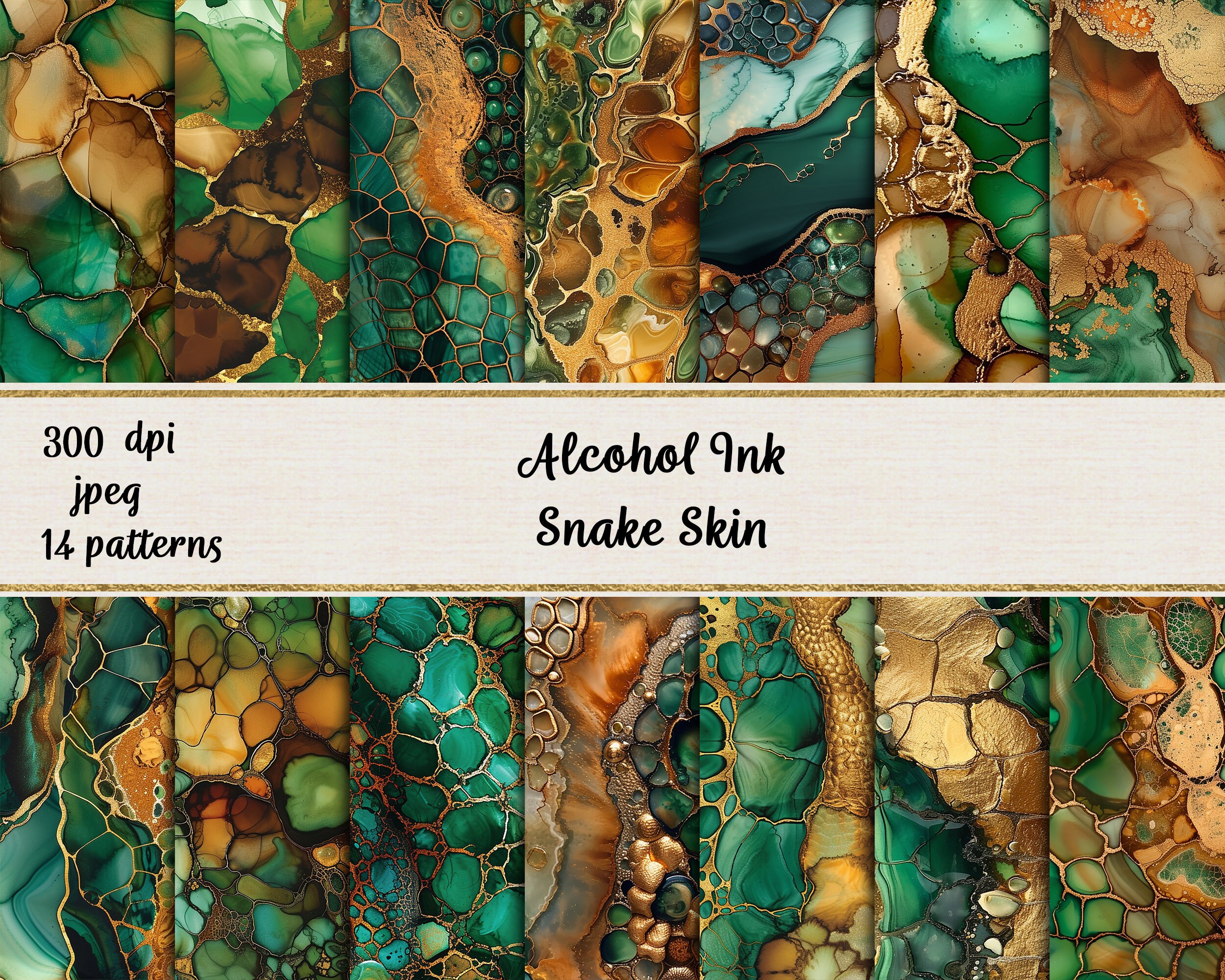 Alcohol Ink Snake Skin Seamless Patterns - Etsy