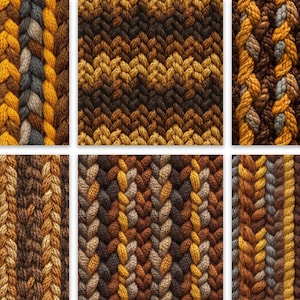 Autumn Knitting Textures, Printable Backgrounds, Sweater Seamless ...