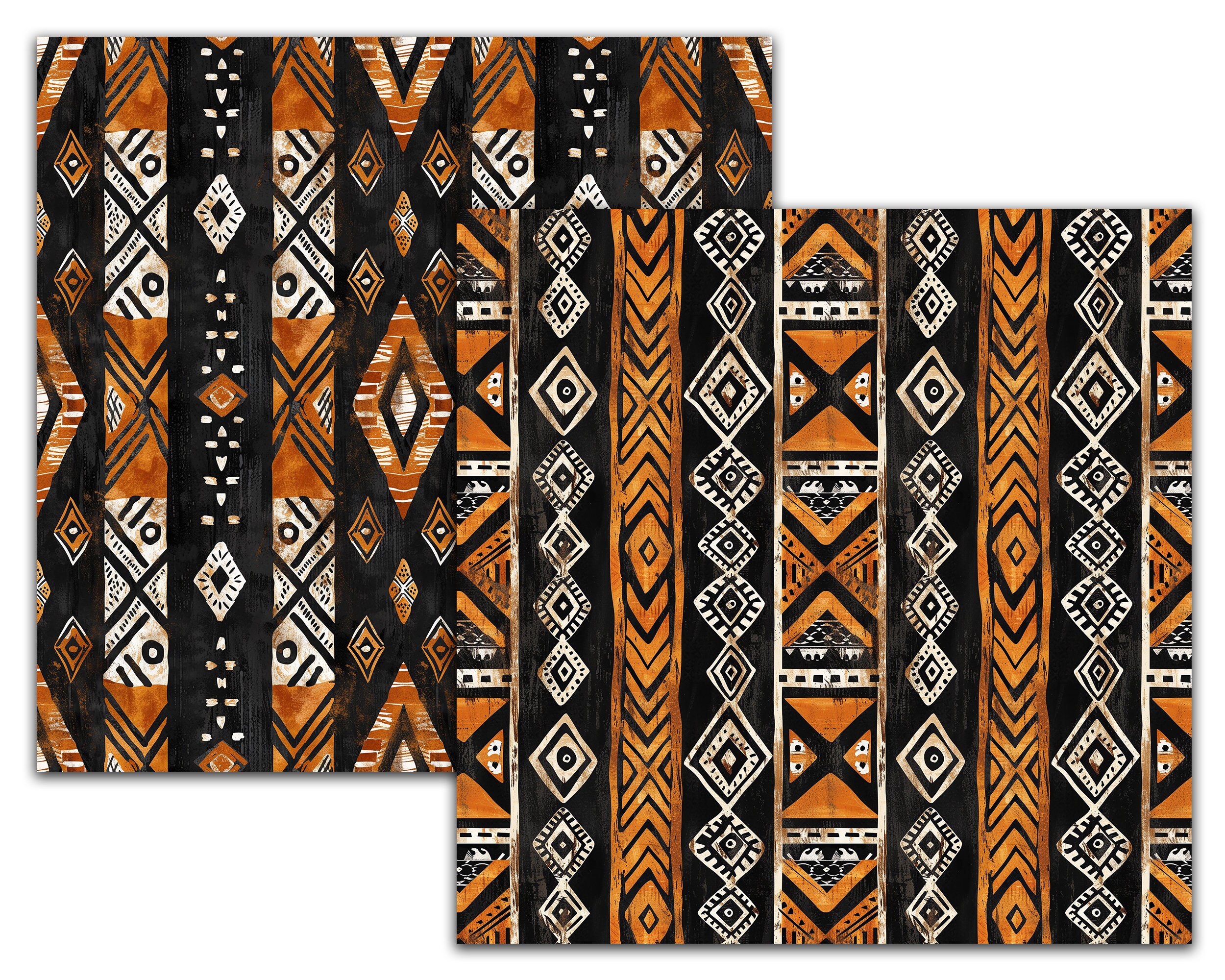African Tribal Seamless Patterns - Etsy