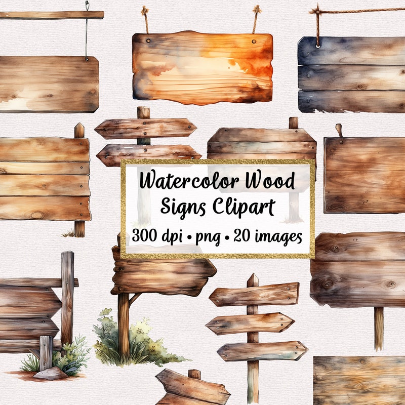 Wood Plank Signs - Etsy