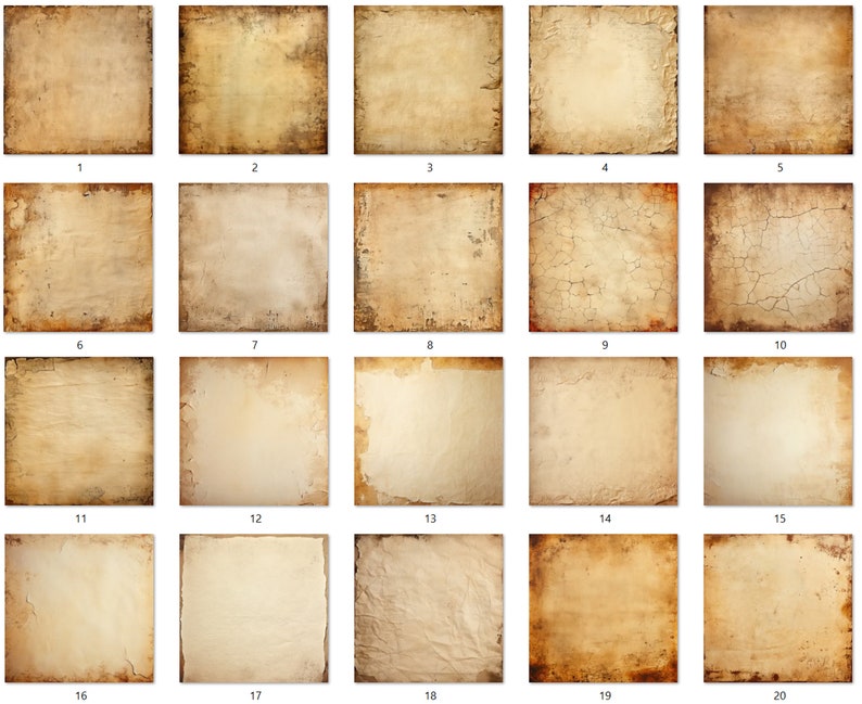 Old Paper Textures - Etsy