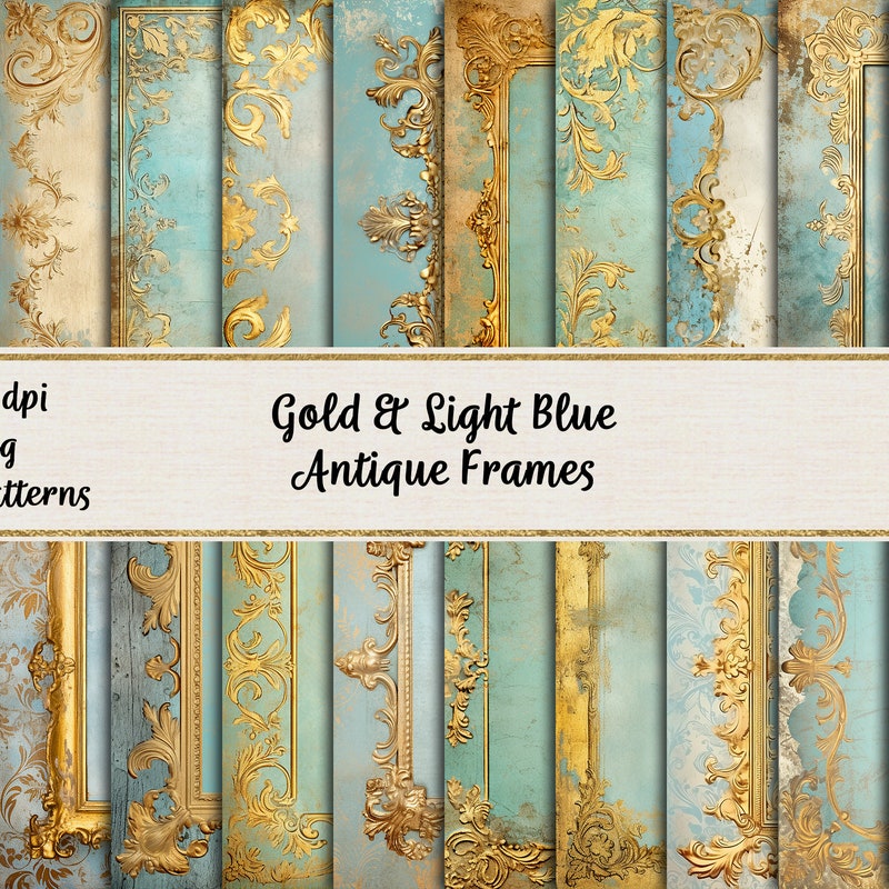 Baroque Frame 12x12 - Etsy