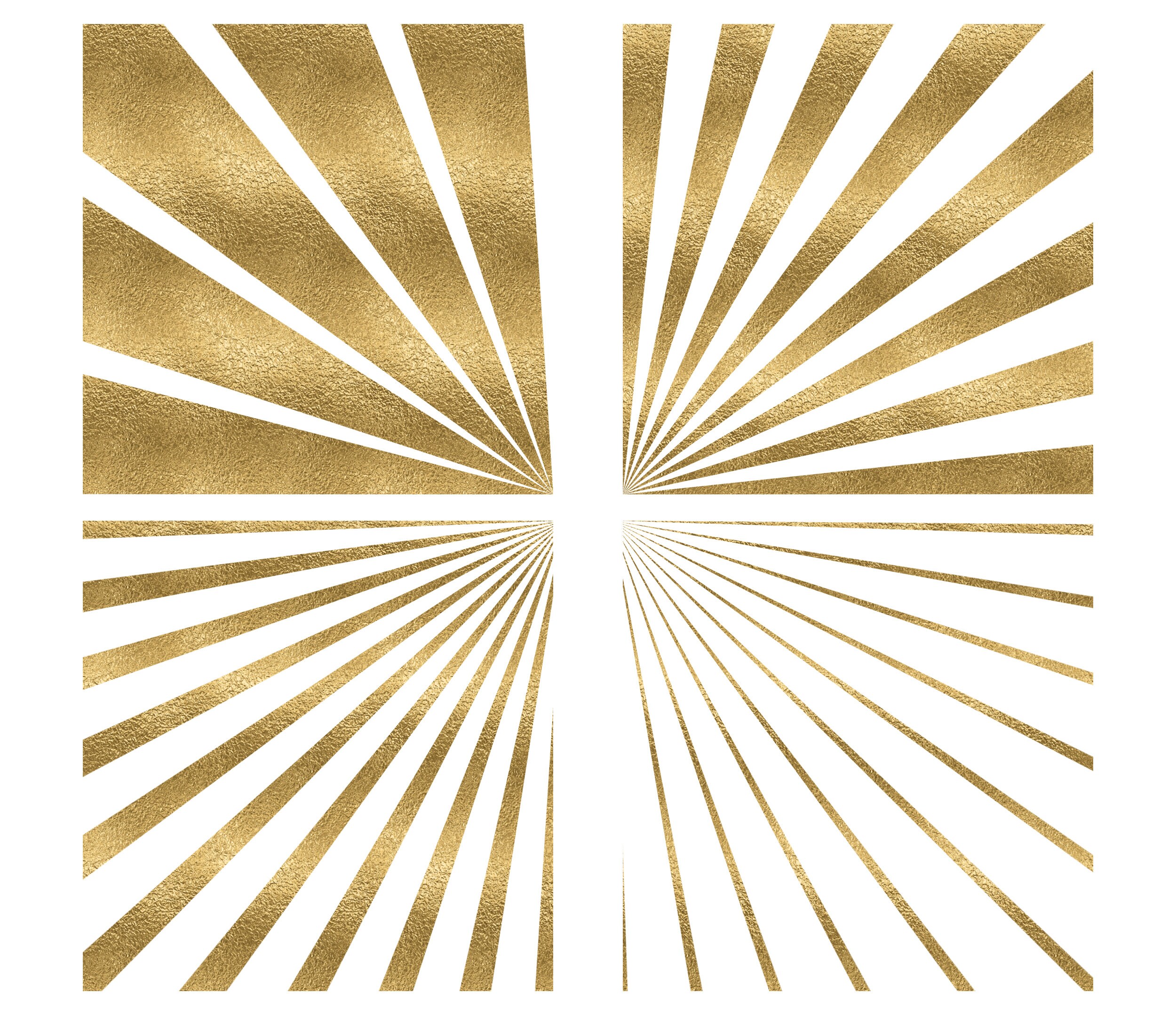 Gold Sunburst Overlays - Etsy