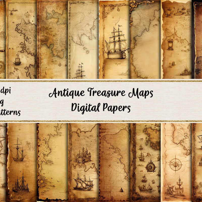 Kids Treasure Map Pdf - Etsy UK