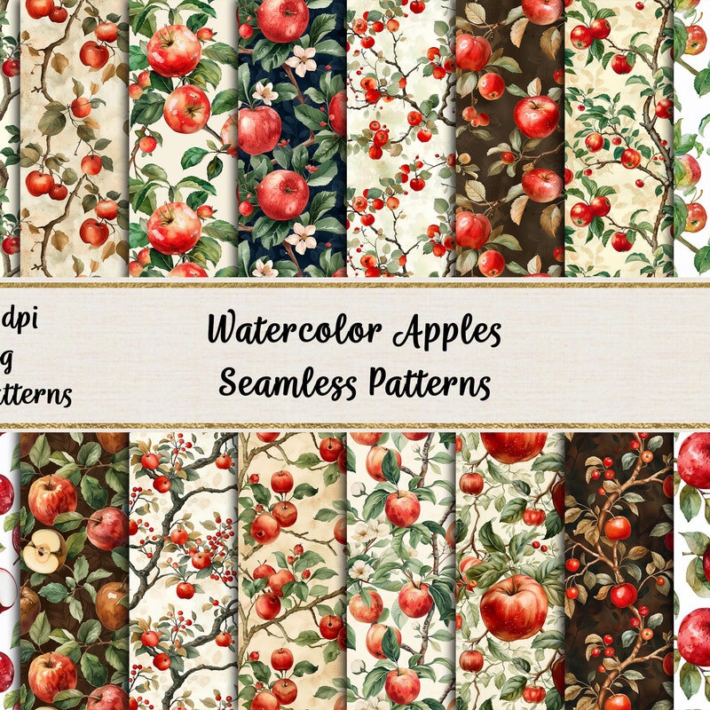 Apple Tree Patterns - Etsy