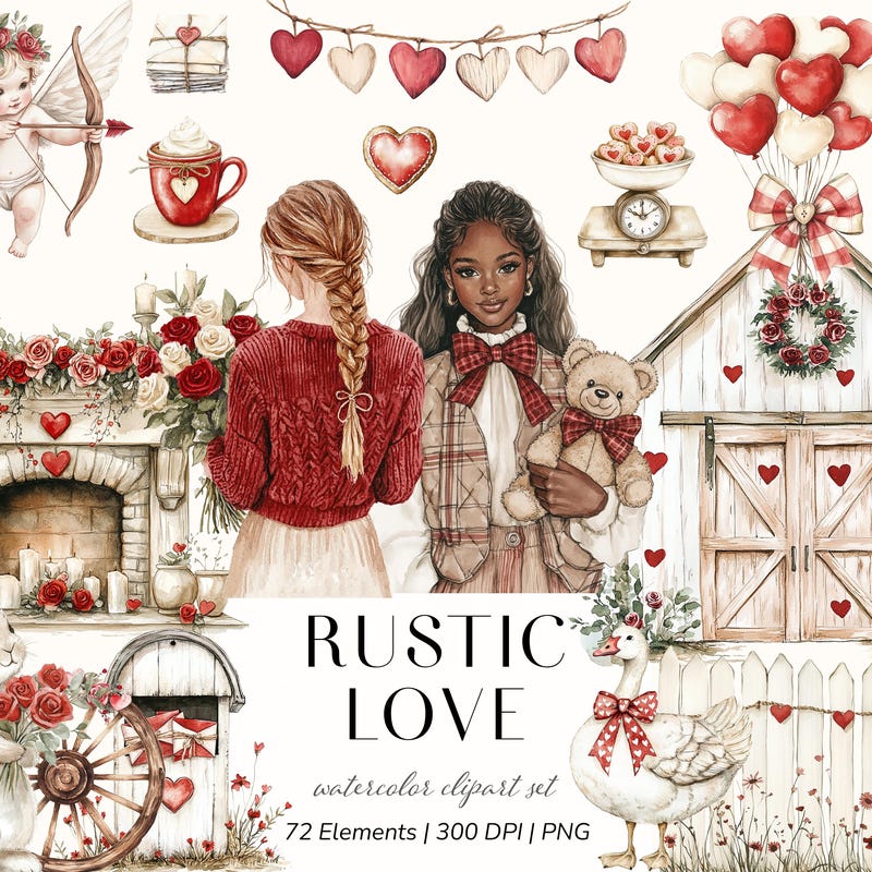 Valentine Flowers Scenes - Etsy UK