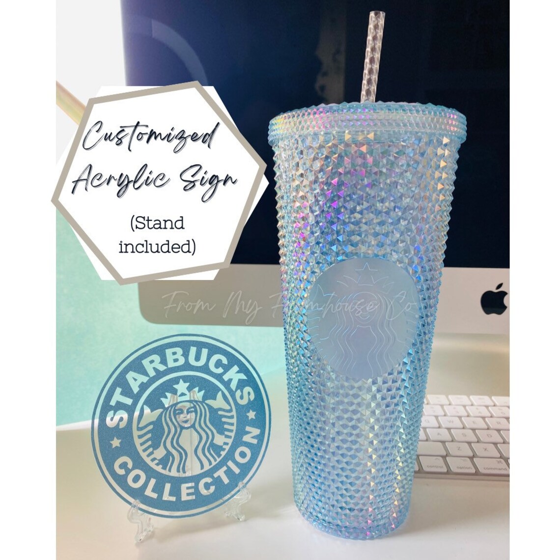 Starbucks Sign Personalized Acrylic Sign Starbucks Sign - Etsy
