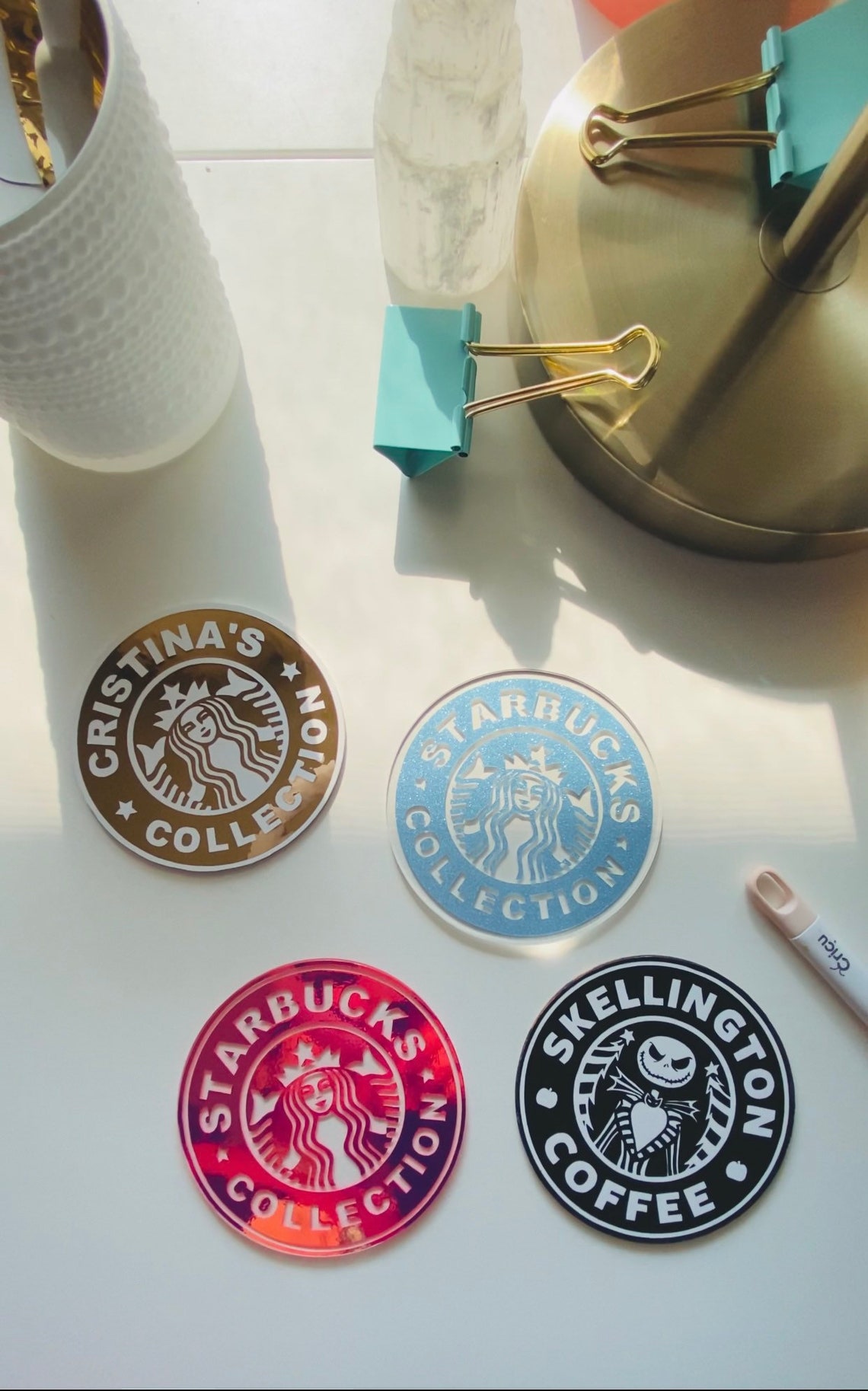 Starbucks Sign Personalized Acrylic Sign Starbucks Sign - Etsy