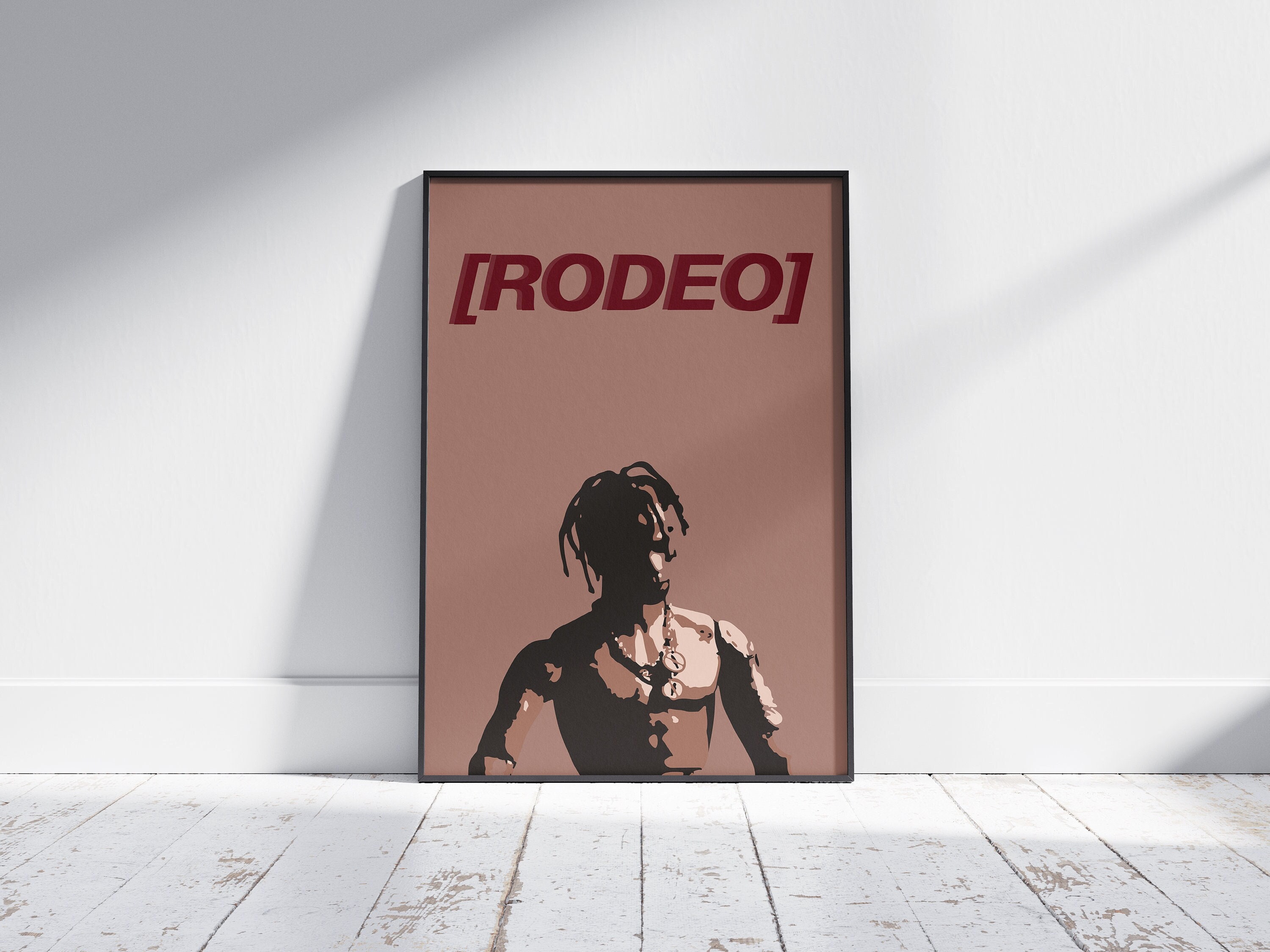 Rodeo Artwork Travis Travis Scott Rodeo Album Poster Etsy