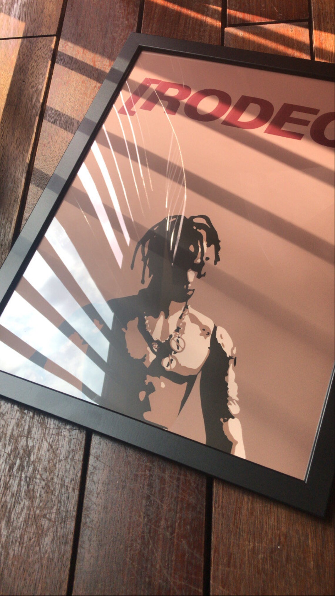 Travis Scott Abstract Rodeo Poster Digital Art Print - Etsy