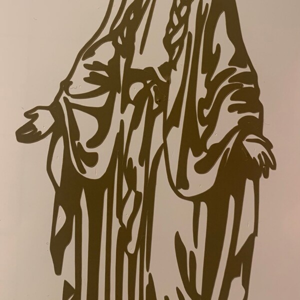 Virgin Mary Stickers - Etsy