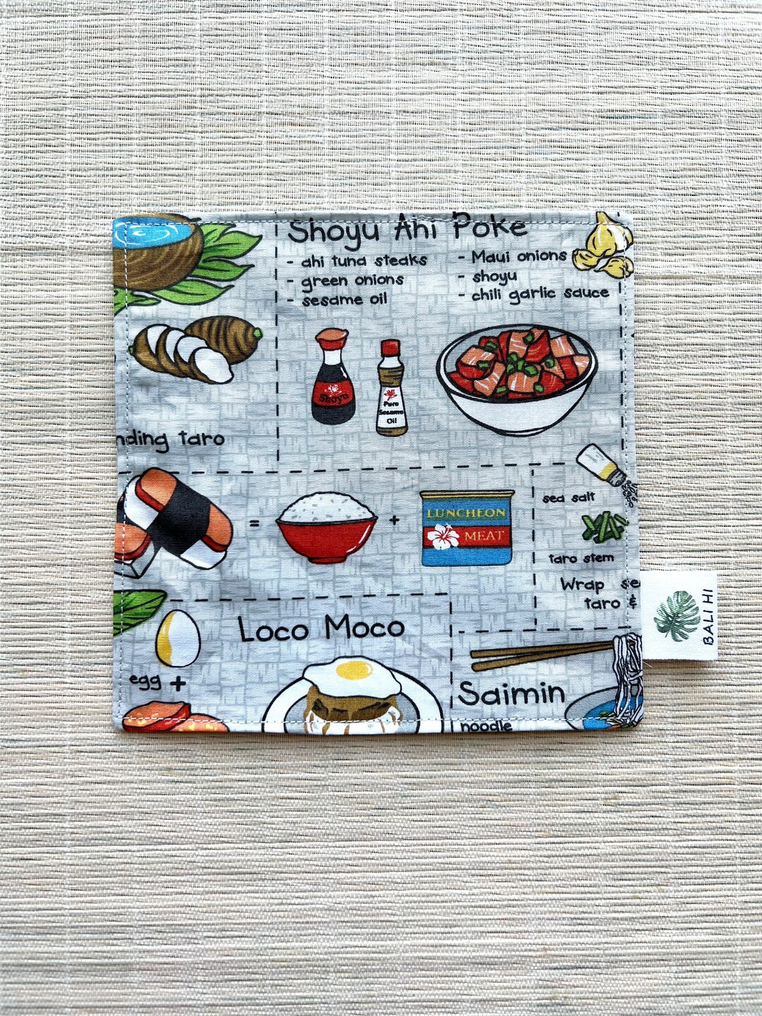 Hawaiian Food Crinkle Toy, Musubi, Lau Lau, Hawaiian Sensory Toy for ...