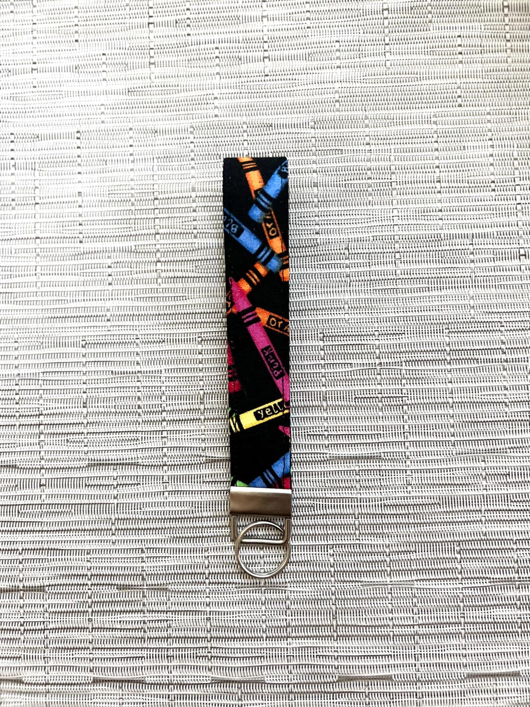 Crayon Key Fob, Gift for Teacher, Back to School Gift, Elementary, Pre ...
