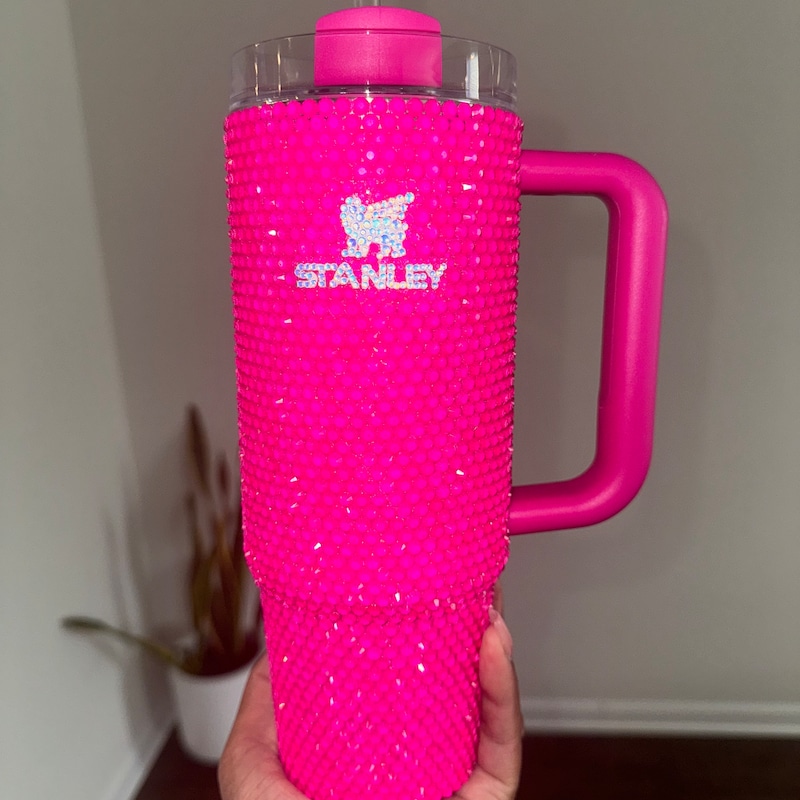 Stanley Cup Pink Bling - Etsy