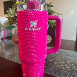 Custom Bling Bedazzle Pink Stanley - Camila Authentic Stanley Cup ...