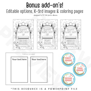 Digital/printable Memory Books, Photo Album Sized Template Pages ...