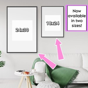 English/spanish Class Family Poster (fabric-paper Blend), 24x30 or ...