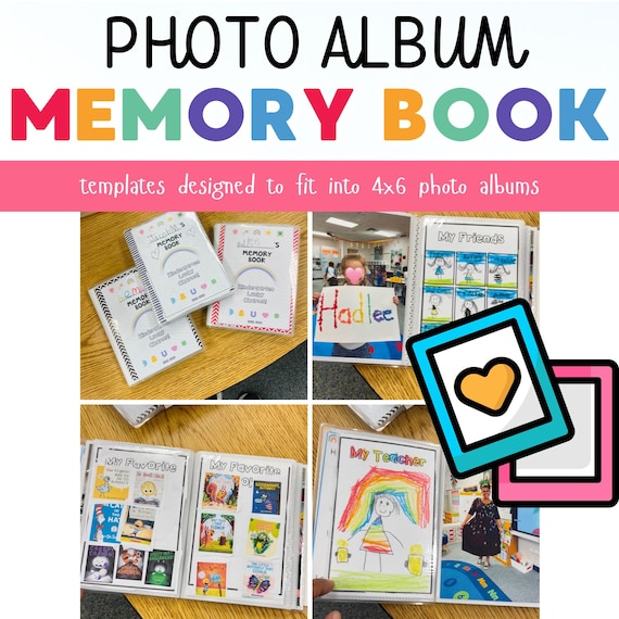 Memory Books Printable Templates