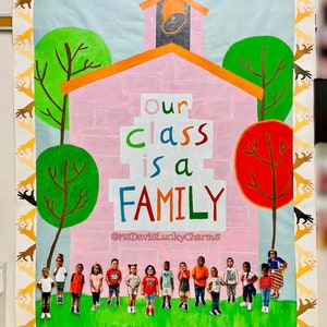 Digital/printable Spanish Class Family Poster, 25x25 (once Assembled ...