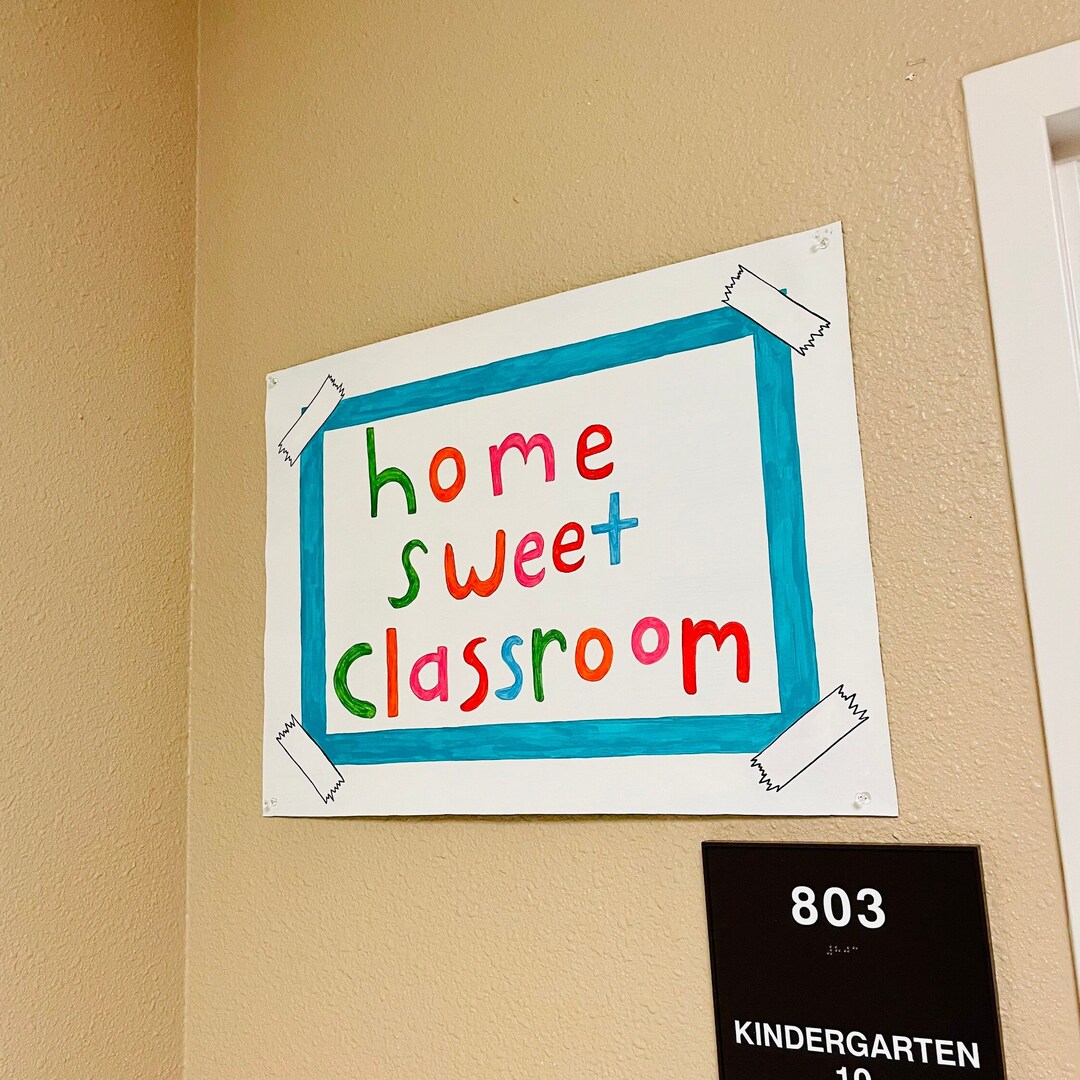 Home Sweet Classroom Sign, Our Class is a Family Sign - Etsy