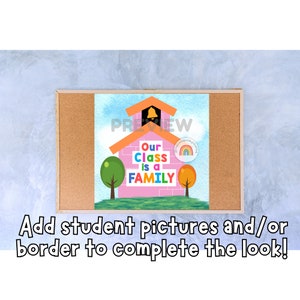 Digital/printable Class Family Poster, 25x25 (once Assembled) - Etsy