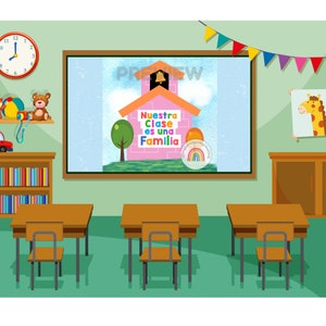 Digital/printable Spanish Class Family Poster, 25x25 (once Assembled ...