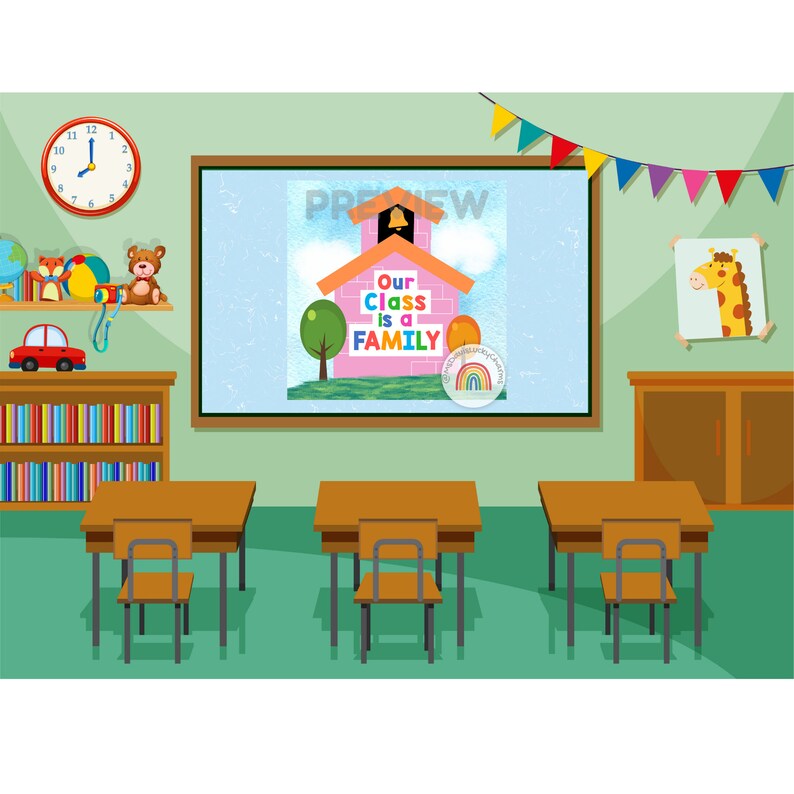 Digital/printable Class Family Poster, 25x25 (once Assembled) - Etsy