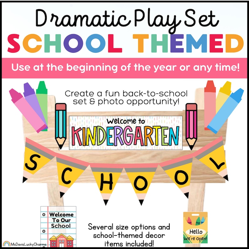 School Dramatic Play, Back to School Dramatic Play, Welcome to ...