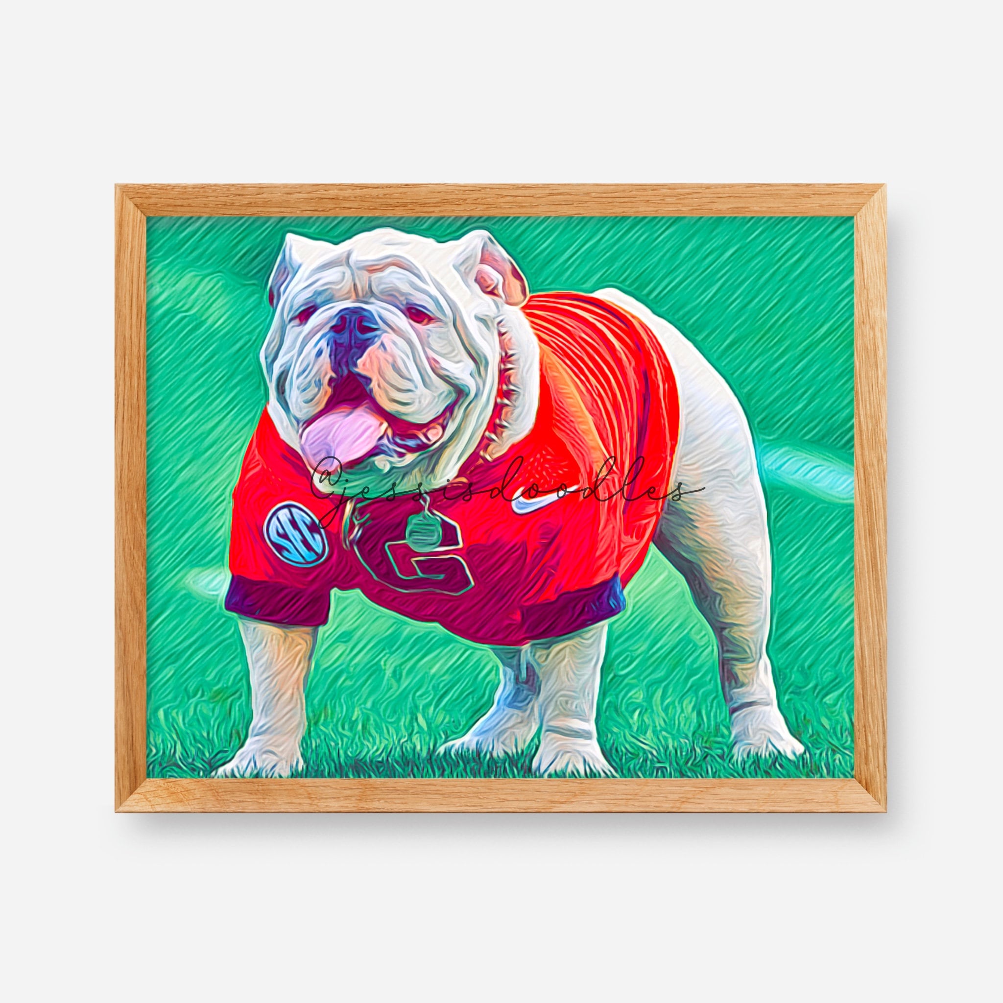 UGA Digital Print - Etsy