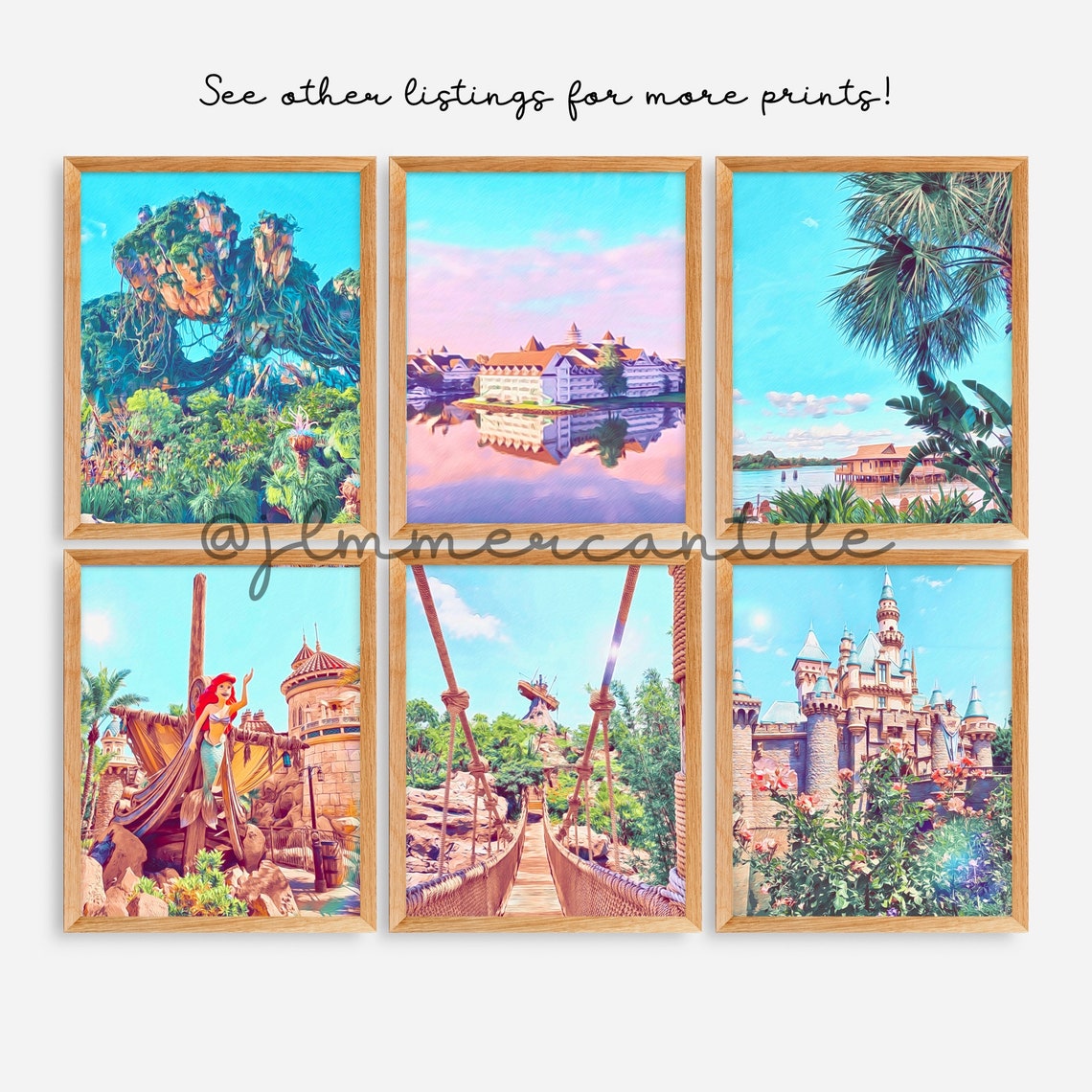 4 Park Pack Digital Prints | Etsy