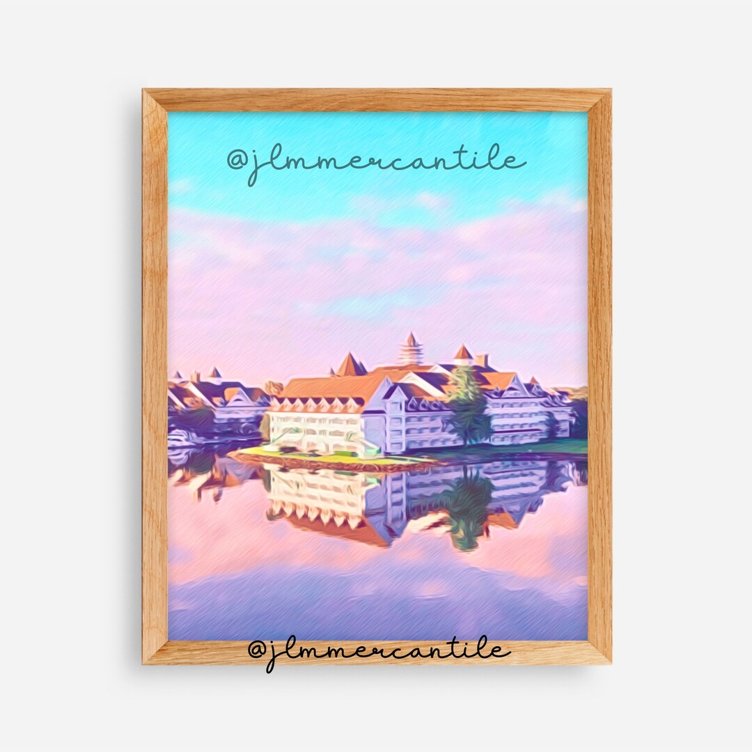 Grand Floridian Digital Print - Etsy