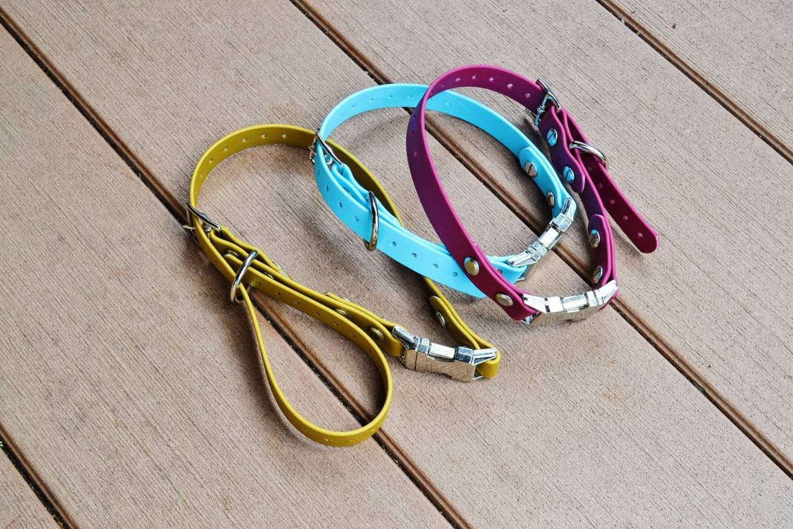 Biothane 3/4 Quick Release E-Collar Strap | Etsy