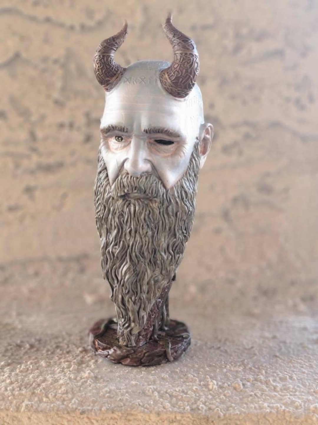 Mimir Inspired Bust Norse God of Wisdom and War - Etsy