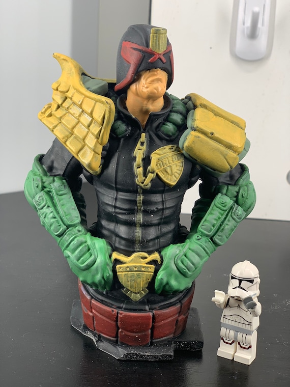 Judge Dredd Bust - Etsy