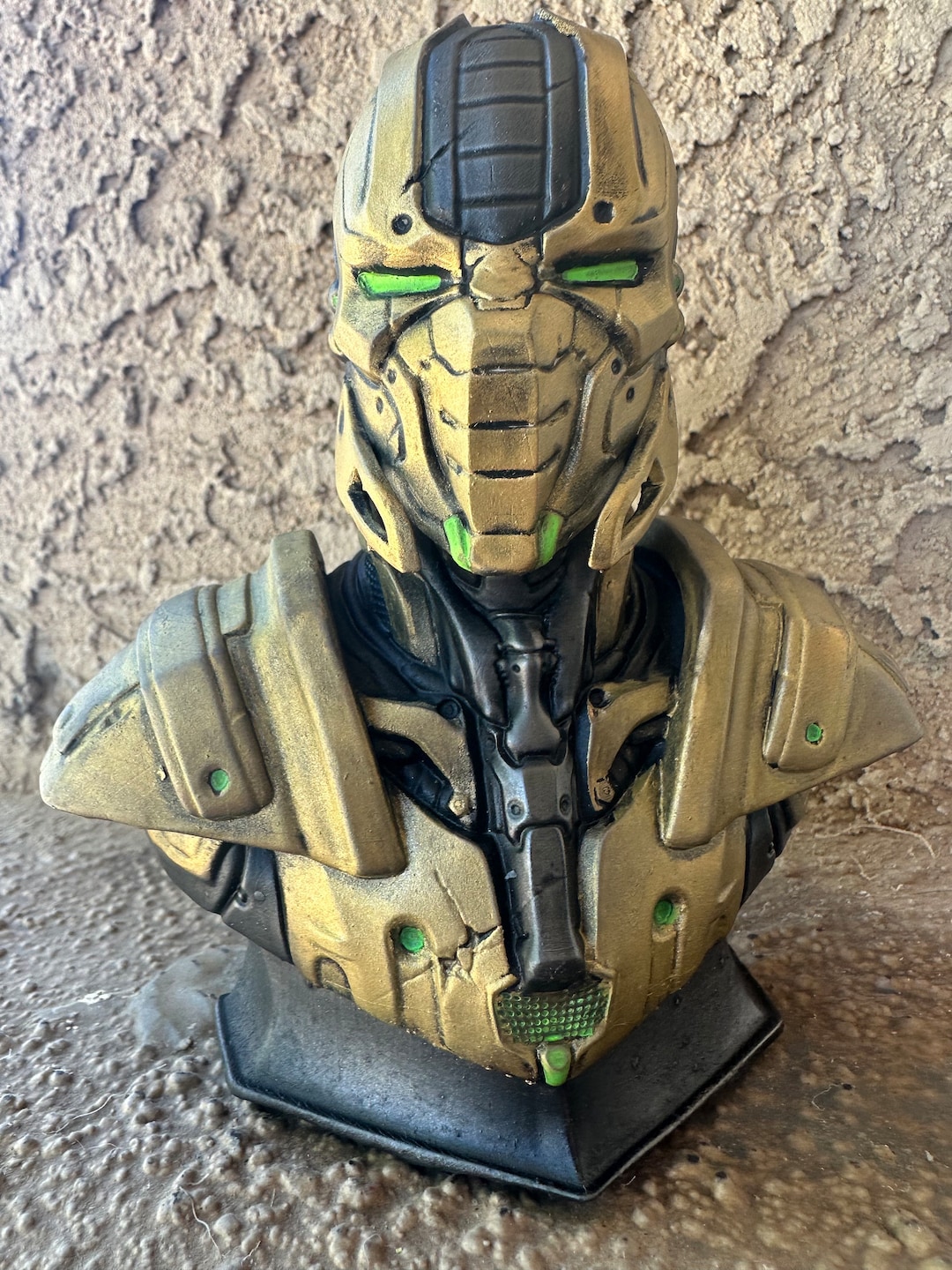Cyrax From Mortal Kombat Cyborg Android Robot Enemy of Scorpion and Sub ...