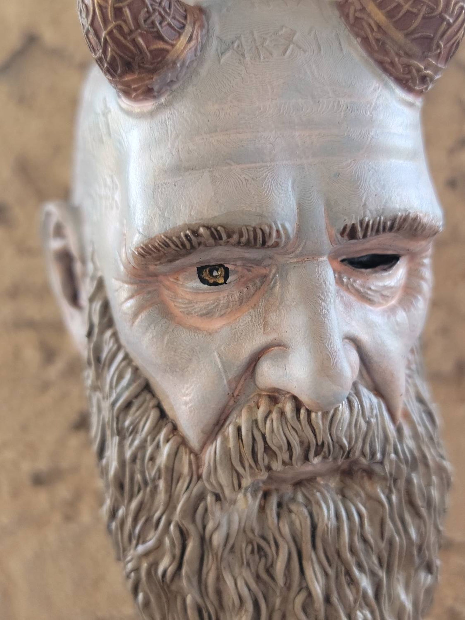 Mimir Inspired Bust Norse God of Wisdom and War - Etsy