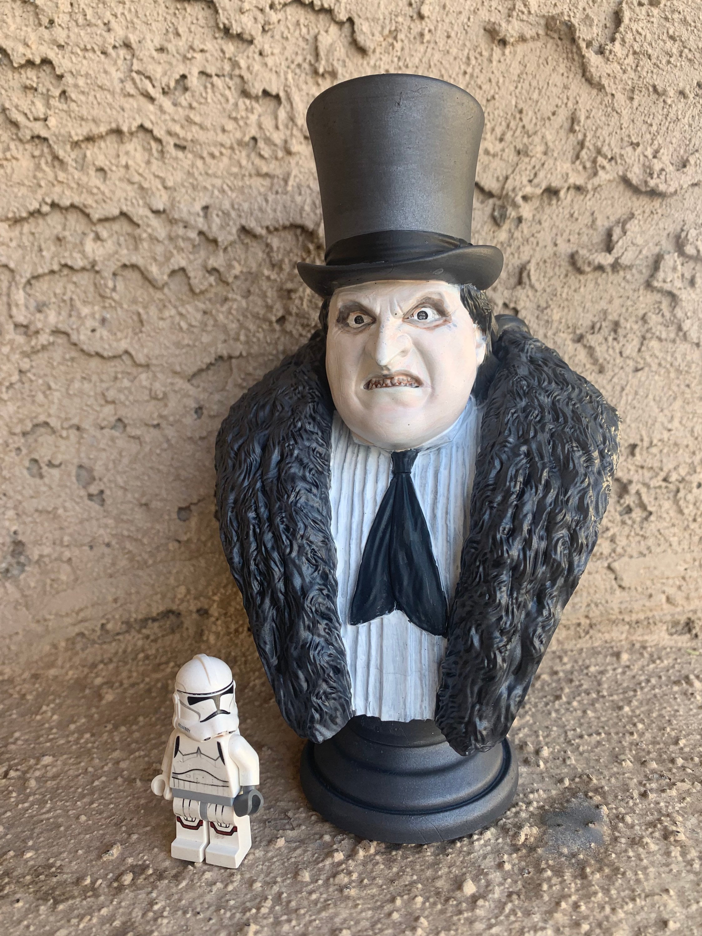 Penguin Bust Inspired by Tim Burton - Etsy
