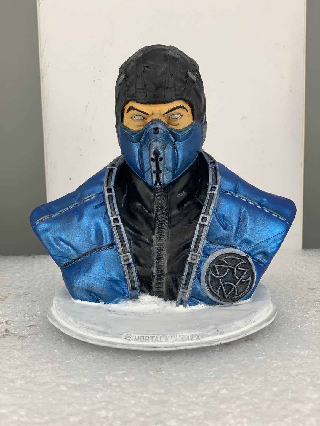 Sub-zero Inspired Bust From Mortal Kombat Video Games Snow and Ice ...