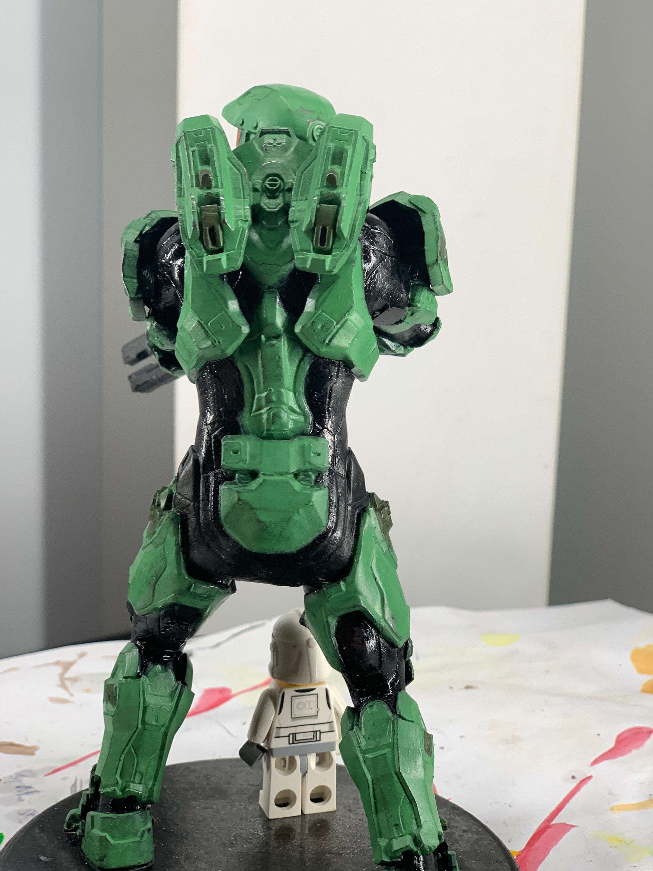 Master Chief Inspired Figure | Etsy