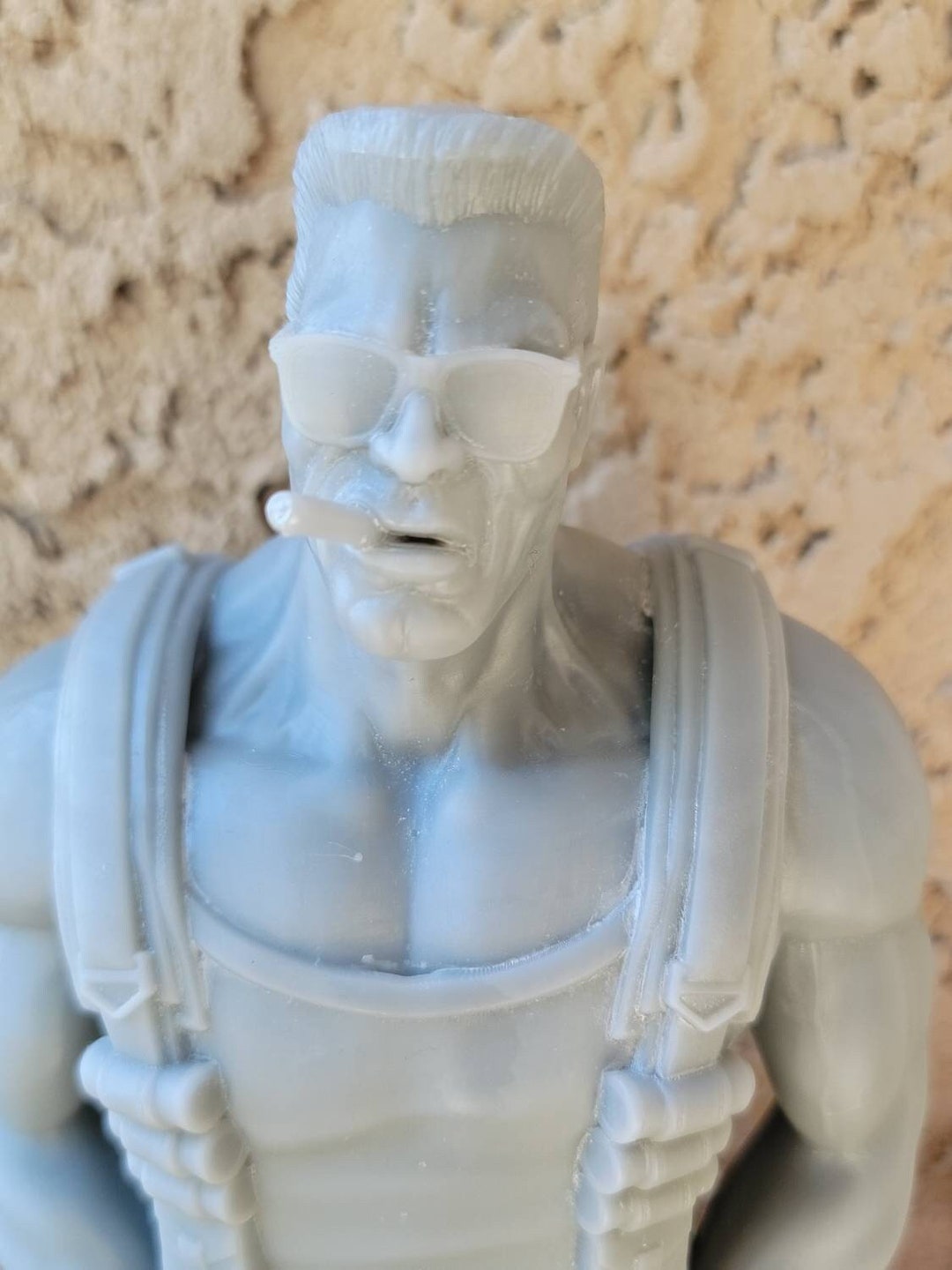 Duke Nukem Inspired Bust From Video Games and Comic Series. - Etsy