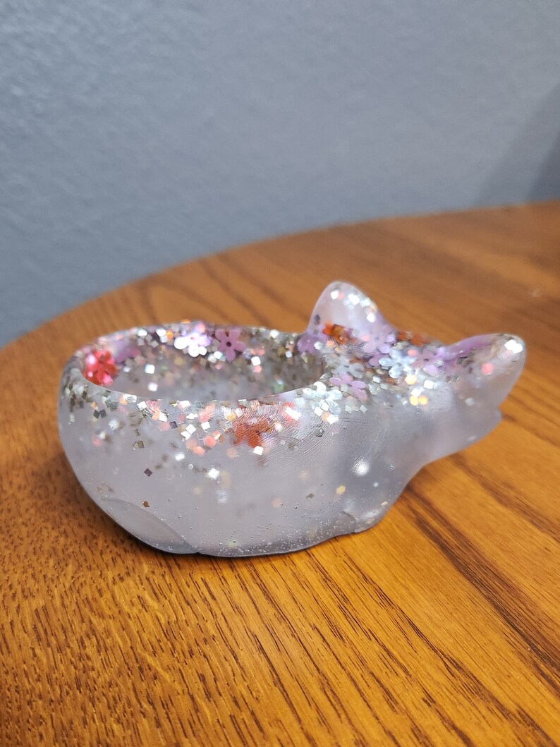 Sparkling Silver Fox Planter - Etsy