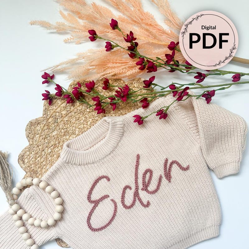 Font Flower Name - Etsy