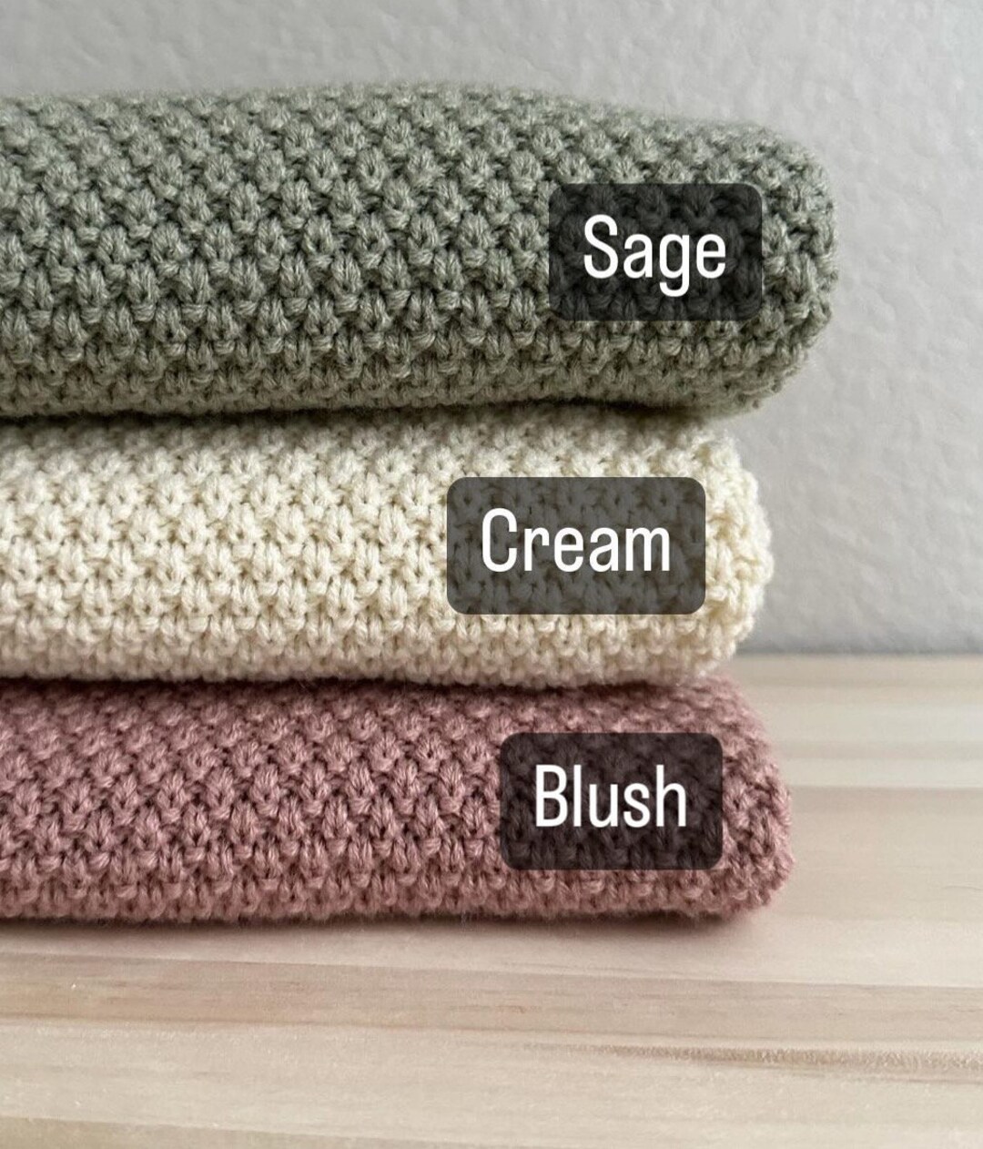 Blanket Blanks for Hand Embroidery - Full Kit DIY for Personalized ...