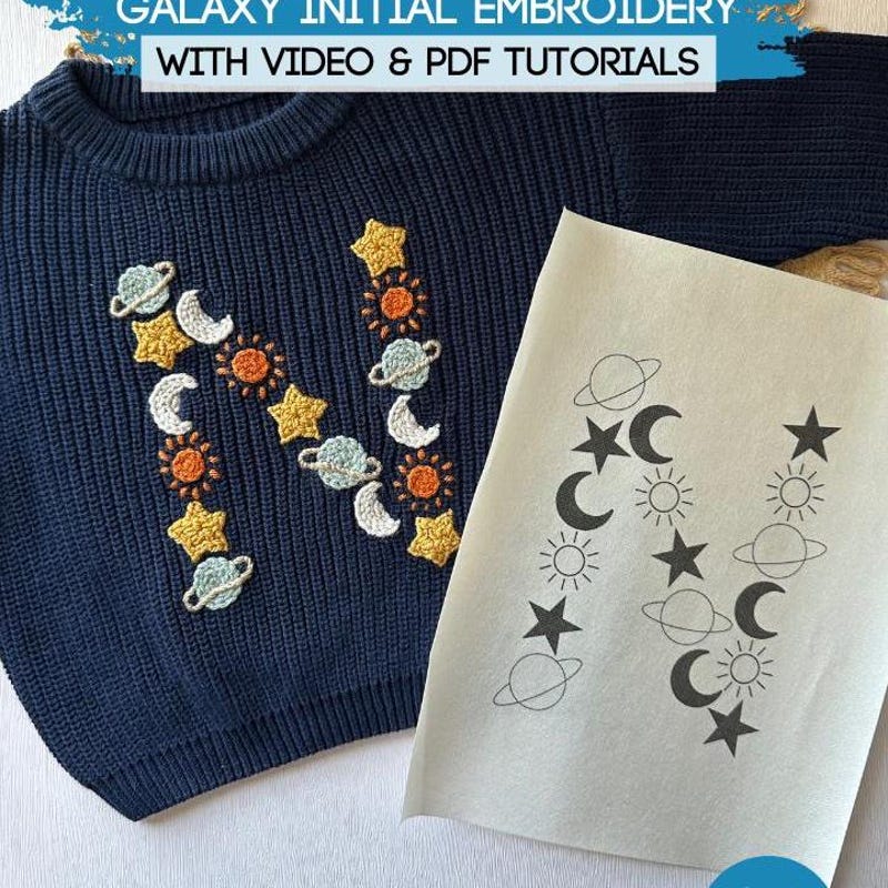 Space Embroidery - Etsy