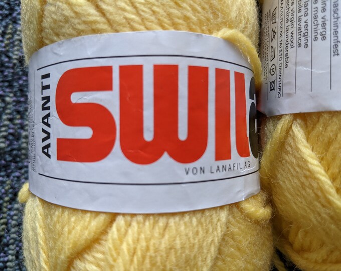 16 Skeins of Swilan Avanti From Lanafil Yellow Color 38 Lot 2075/1 - Etsy