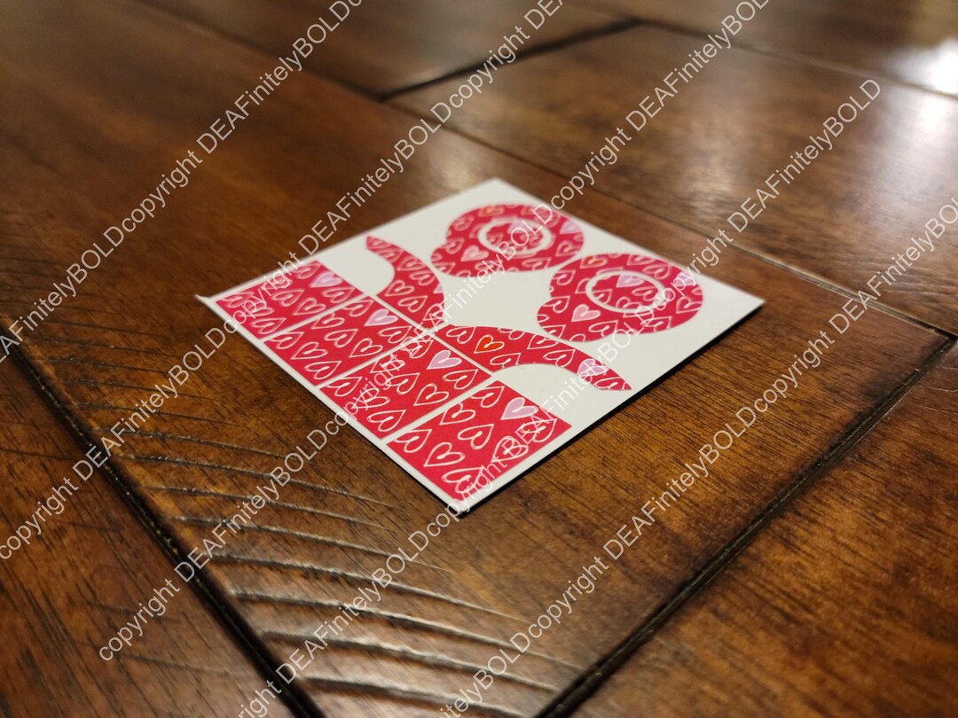 Heart Pattern: Skins for Medel Cochlear Advanced Bionics - Etsy