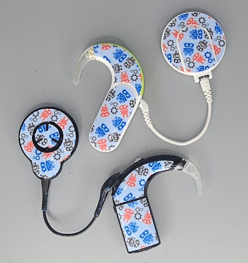 Robots: Skins for Medel, Cochlear, Advanced Bionics, Oticon, and Phonak ...
