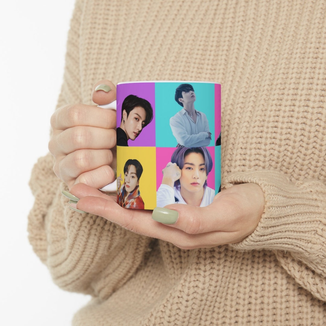 Jung Kook BTS Fan Ceramic Mug 11oz | BTS Army | BTS Merch - Etsy